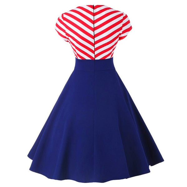 Sukienka Retro lata 50 Rockabilly ꘡ Retro Moda Shop - retro-moda-shop.com